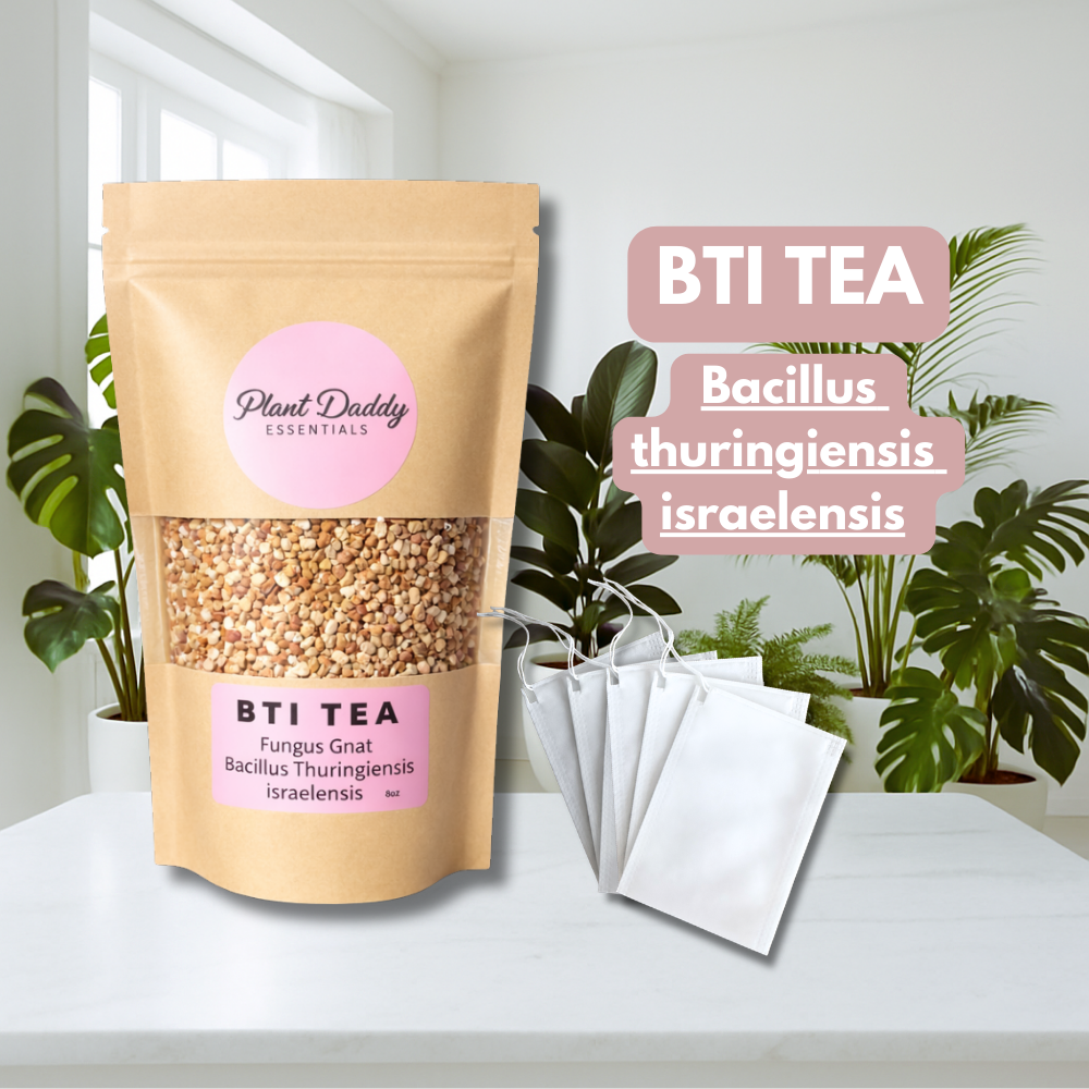 BTI Tea Kit-Large 8oz Bag+5 Teabags – Plant Daddy Essentials