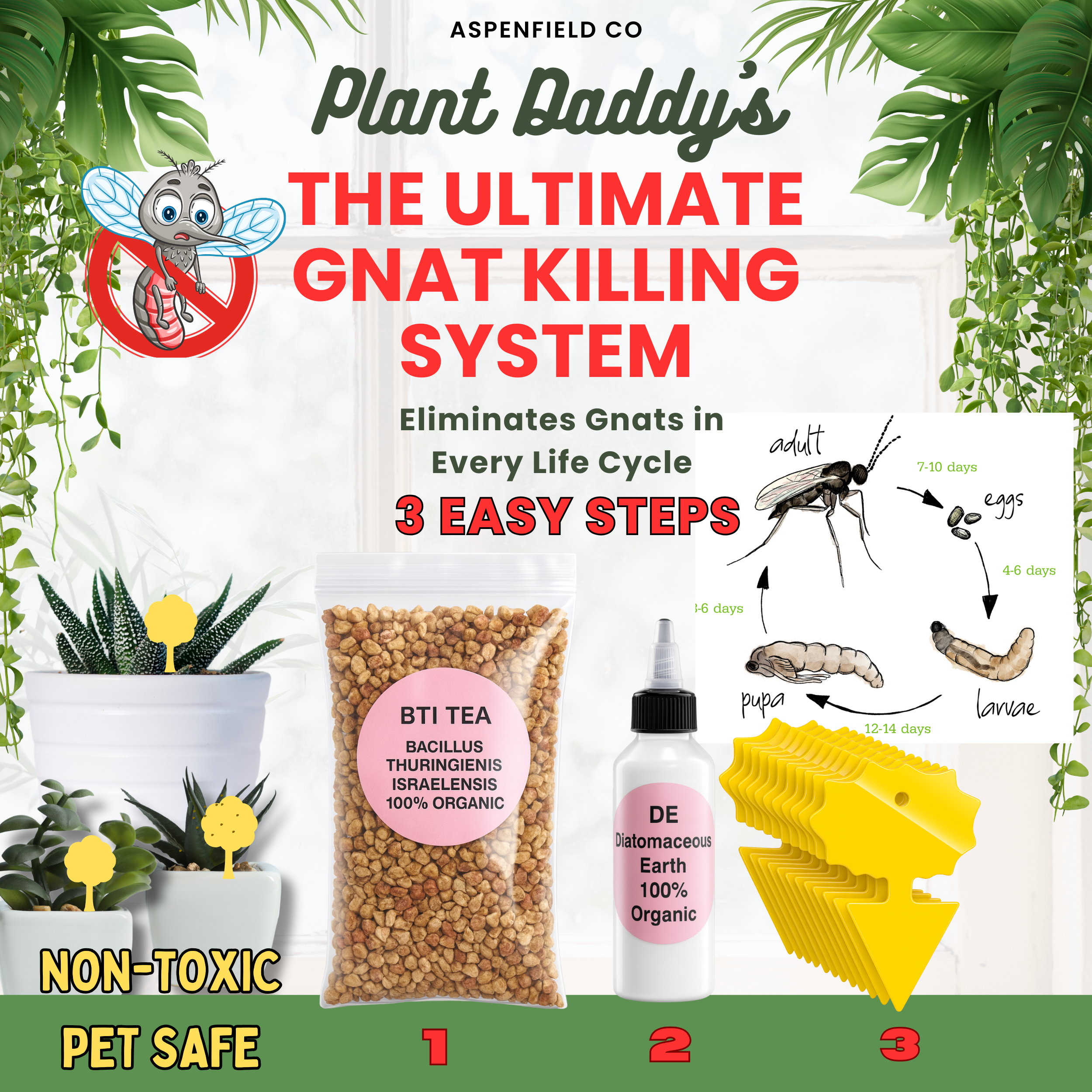 Fungus Gnat Kit 20%OFF – Plant Daddy Essentials